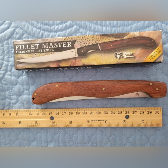 Rudge Runner | Other | Filet Master Folding Fillet Knife Nib Wood ...